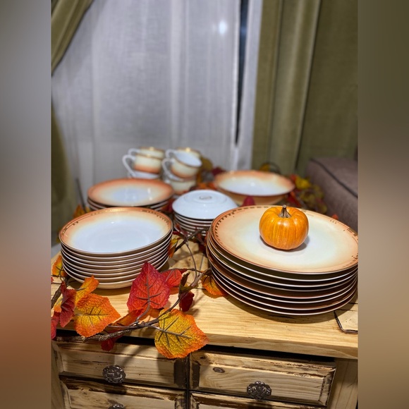 Dining | Vtg 42pc Paula Zanger Sasaki Dinnerware Set Listing Is For 5 ...